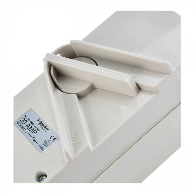 Schneider Surface Mount Single Pole Isolating Switch WHS20 Price in UAE